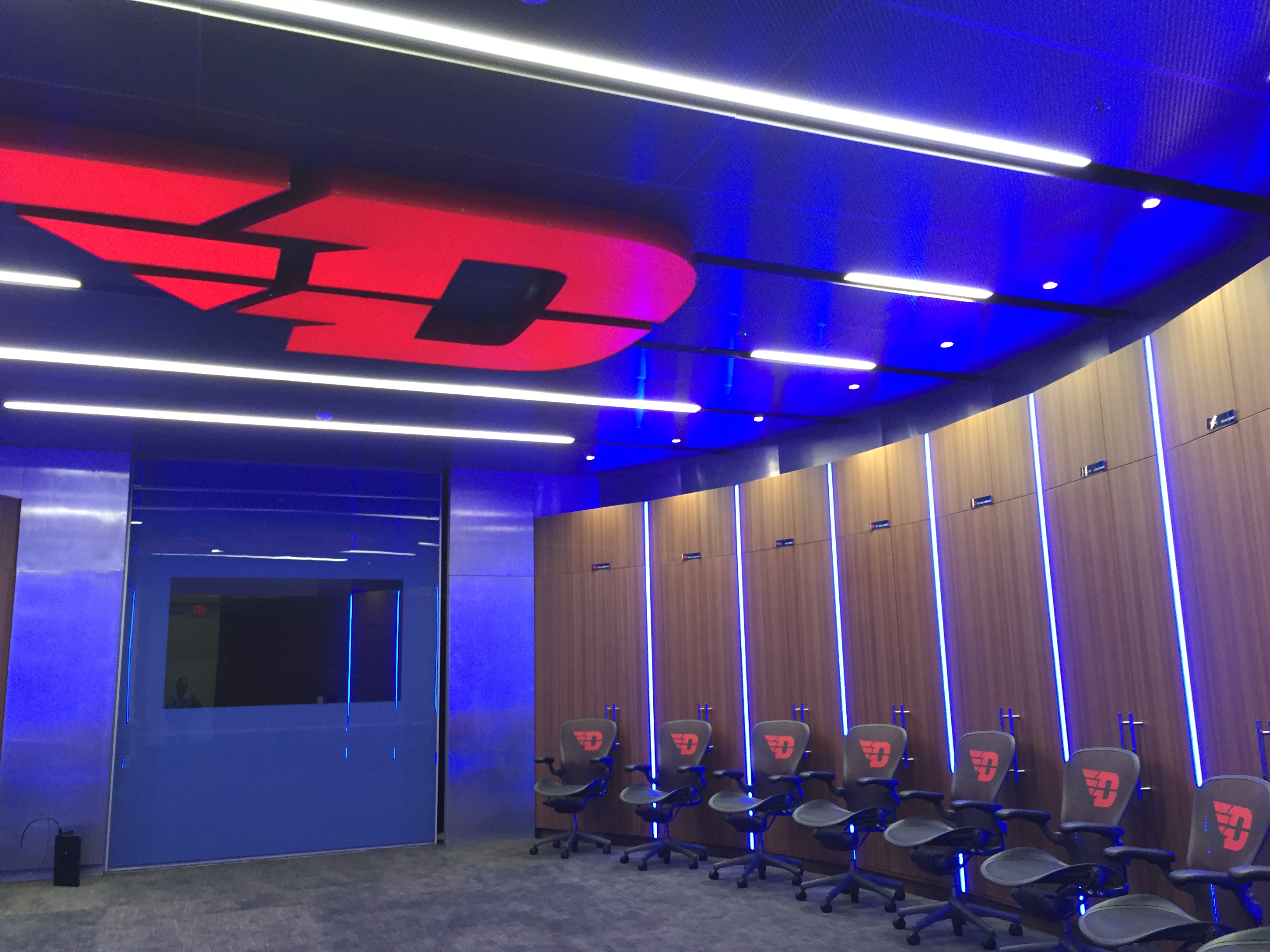 Athletics Locker Room Ohio Valley AV